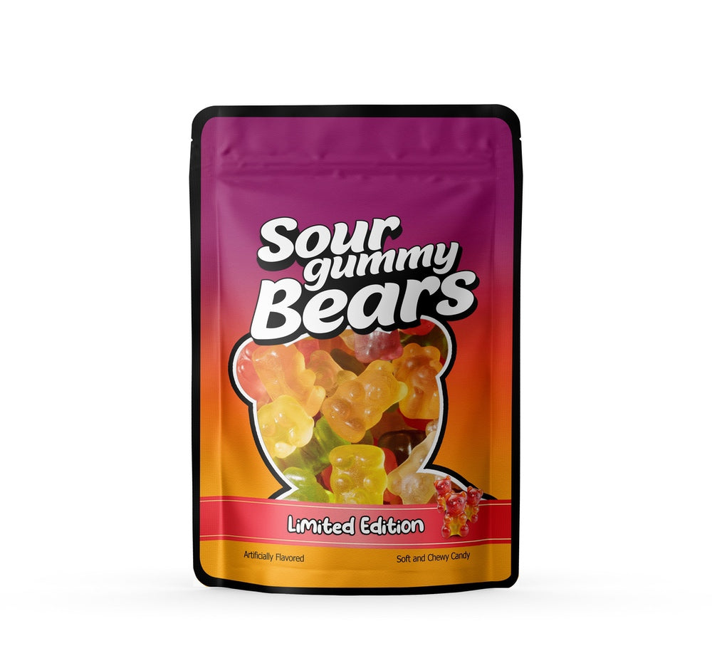 Sour Gummy Bears – Packaging Buds